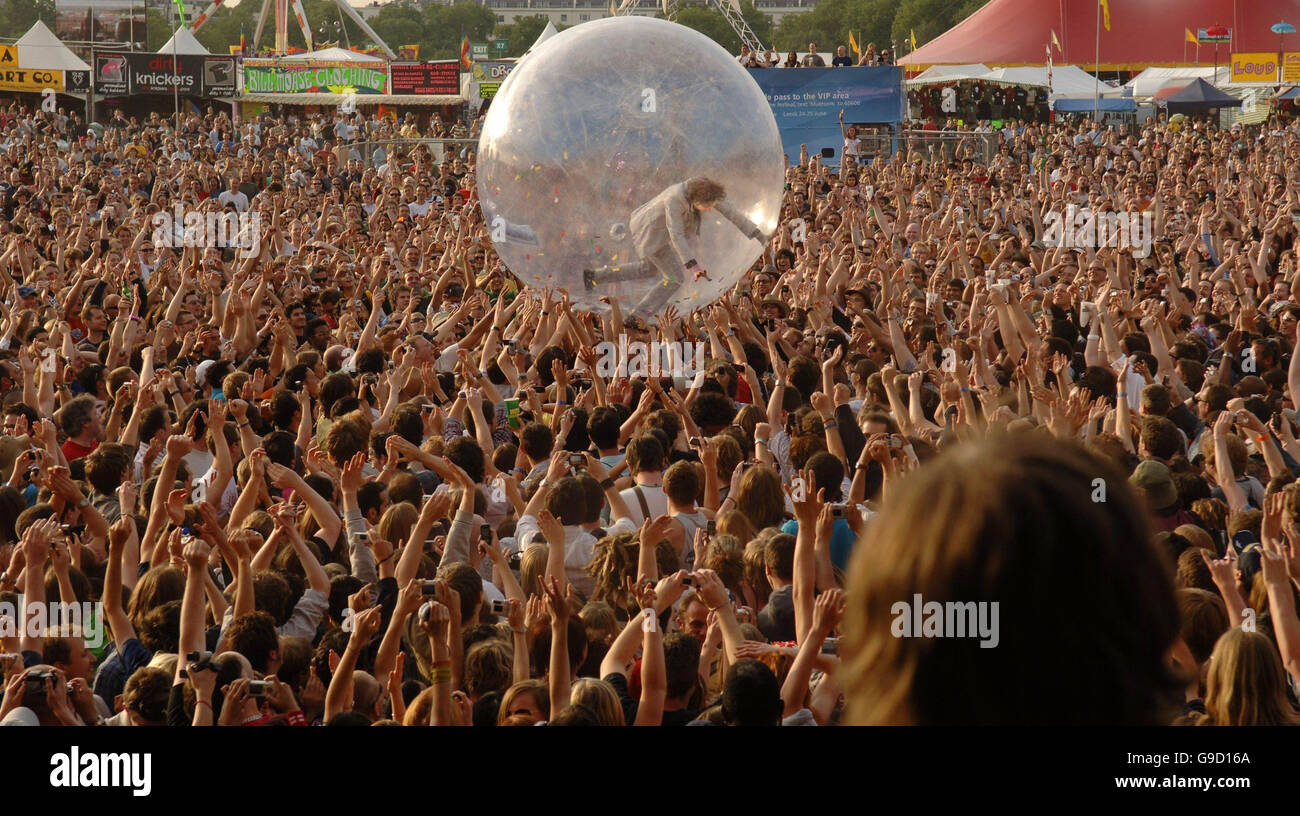 O2 Wireless Festival Stock Photo - Alamy