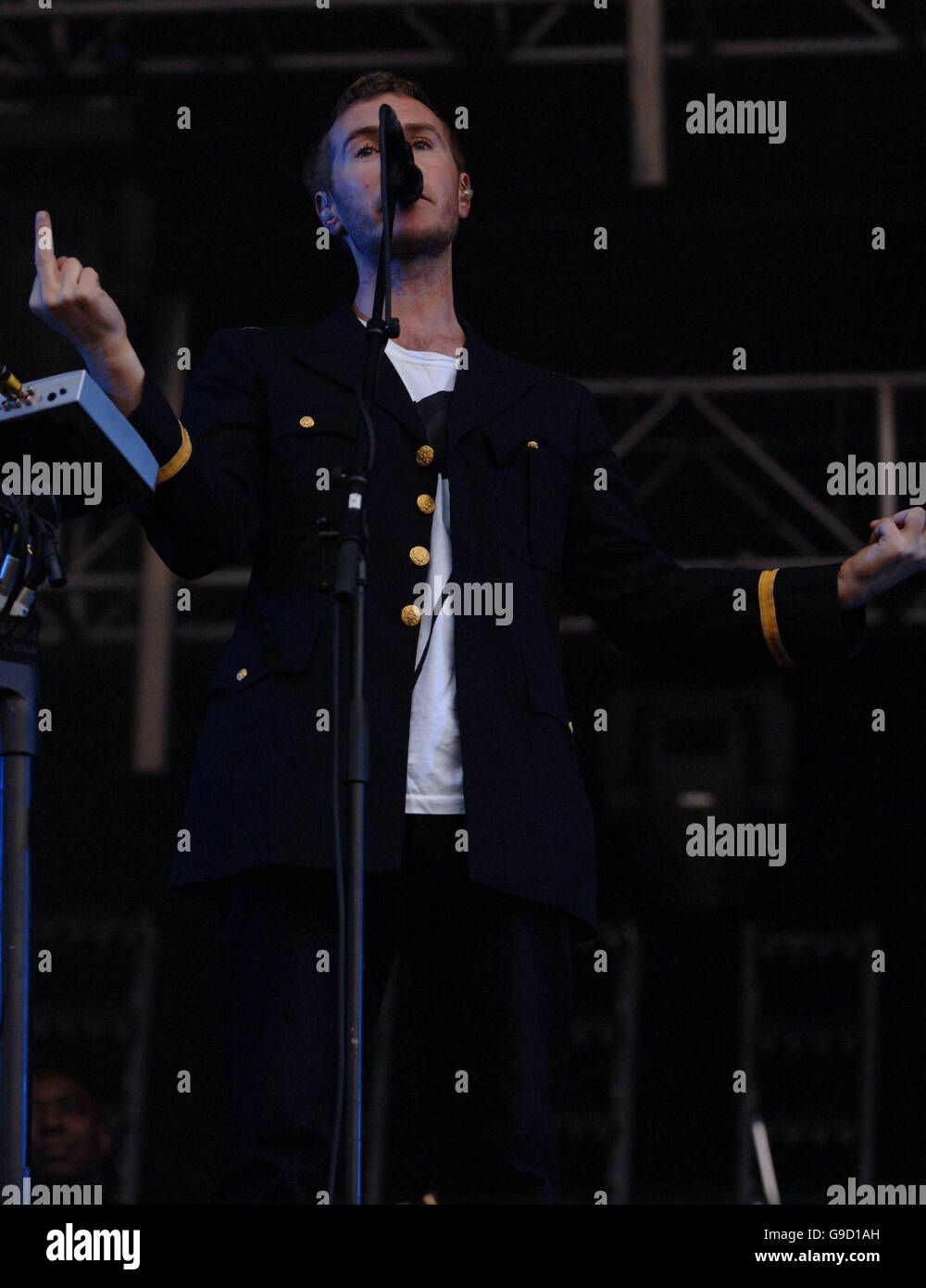 Robert del naja massive attack hi-res stock photography and images - Alamy