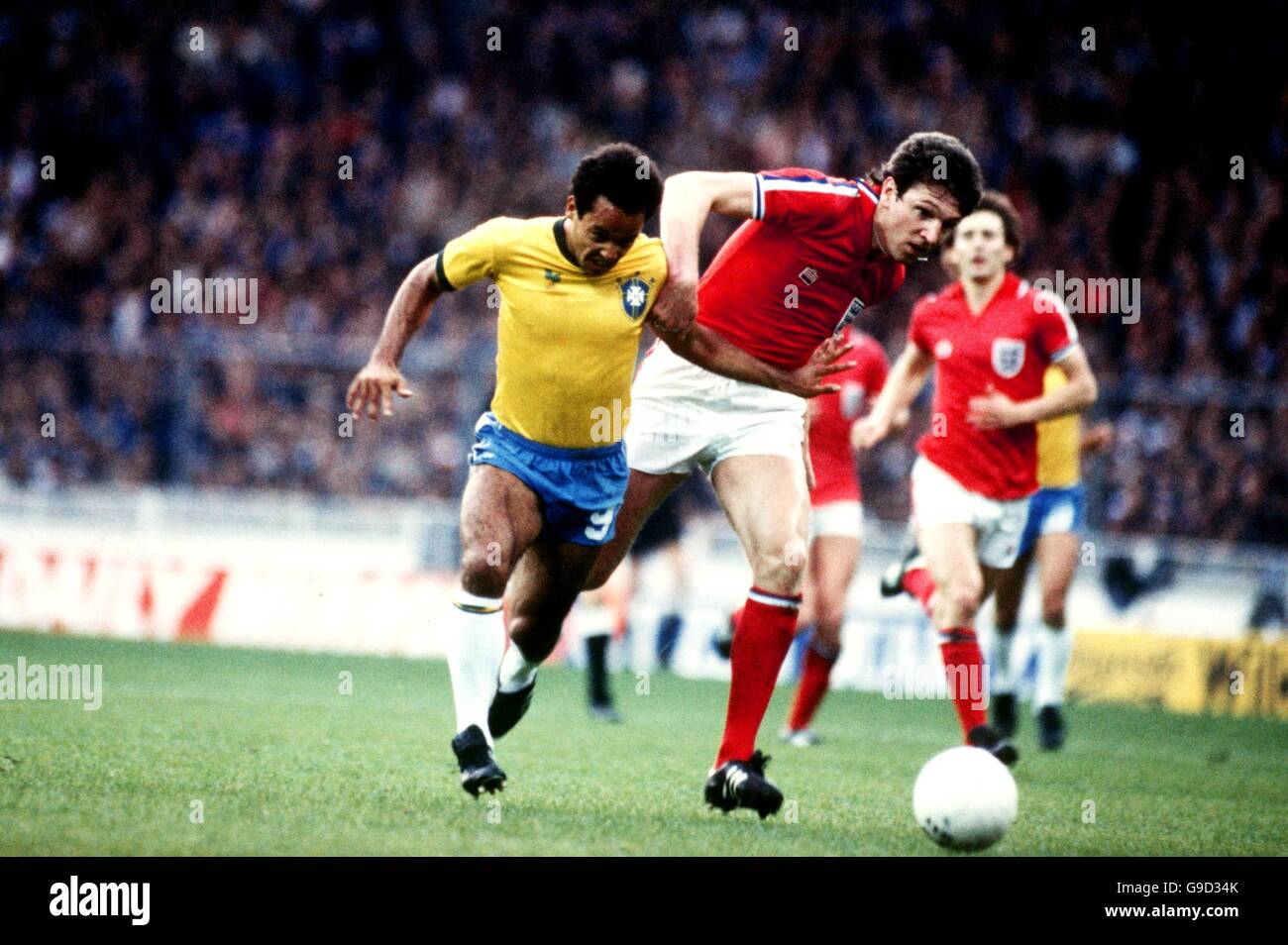 Soccer - Friendly - England v Brazil Stock Photo - Alamy
