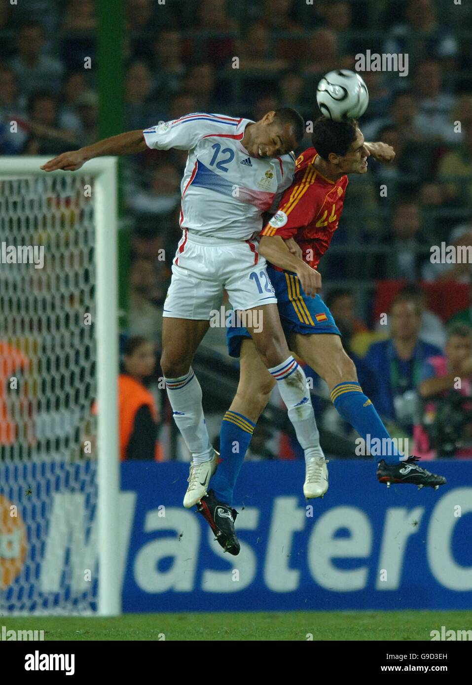 Soccer - 2006 FIFA World Cup Germany - Second Round - Spain v France ...