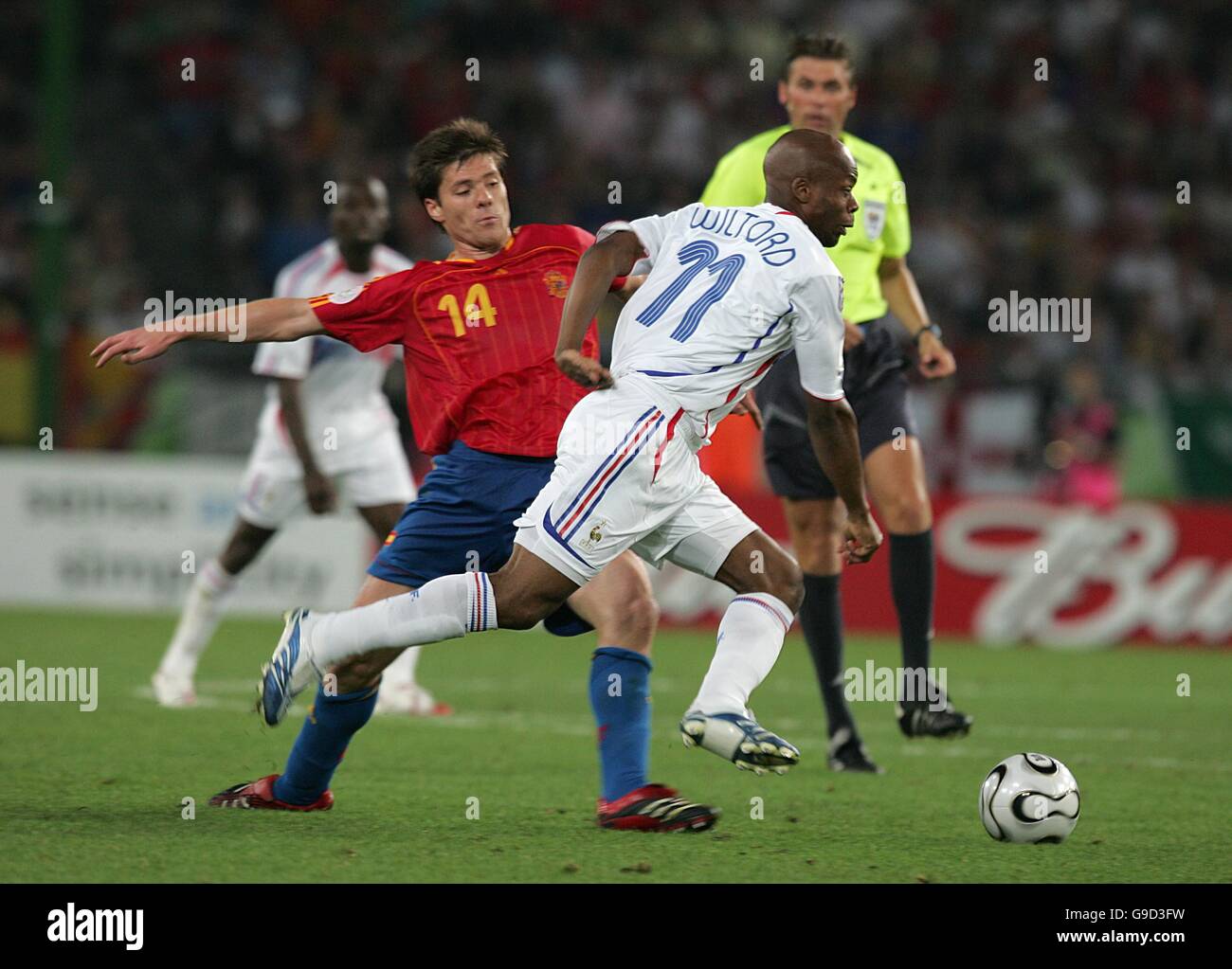 Soccer - 2006 FIFA World Cup Germany - Second Round - Spain v France ...