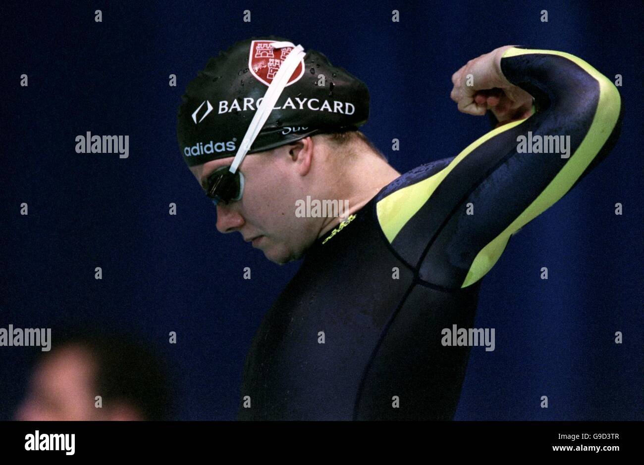 Olympic hopeful sue rolph prepares to start the 50 freestyle hi-res ...