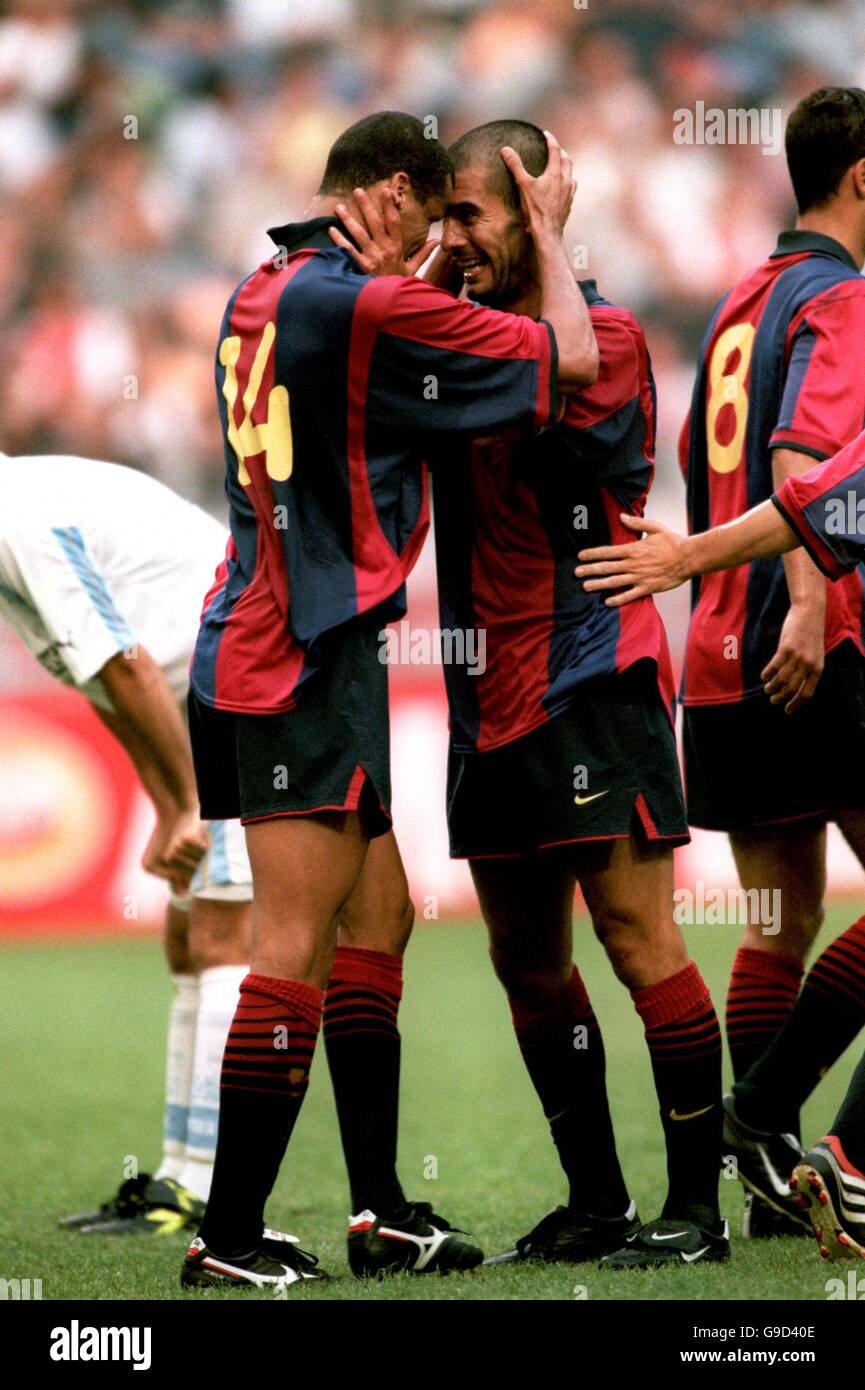 Soccer Amsterdam Tournament Lazio V Barcelona High Resolution Stock ...