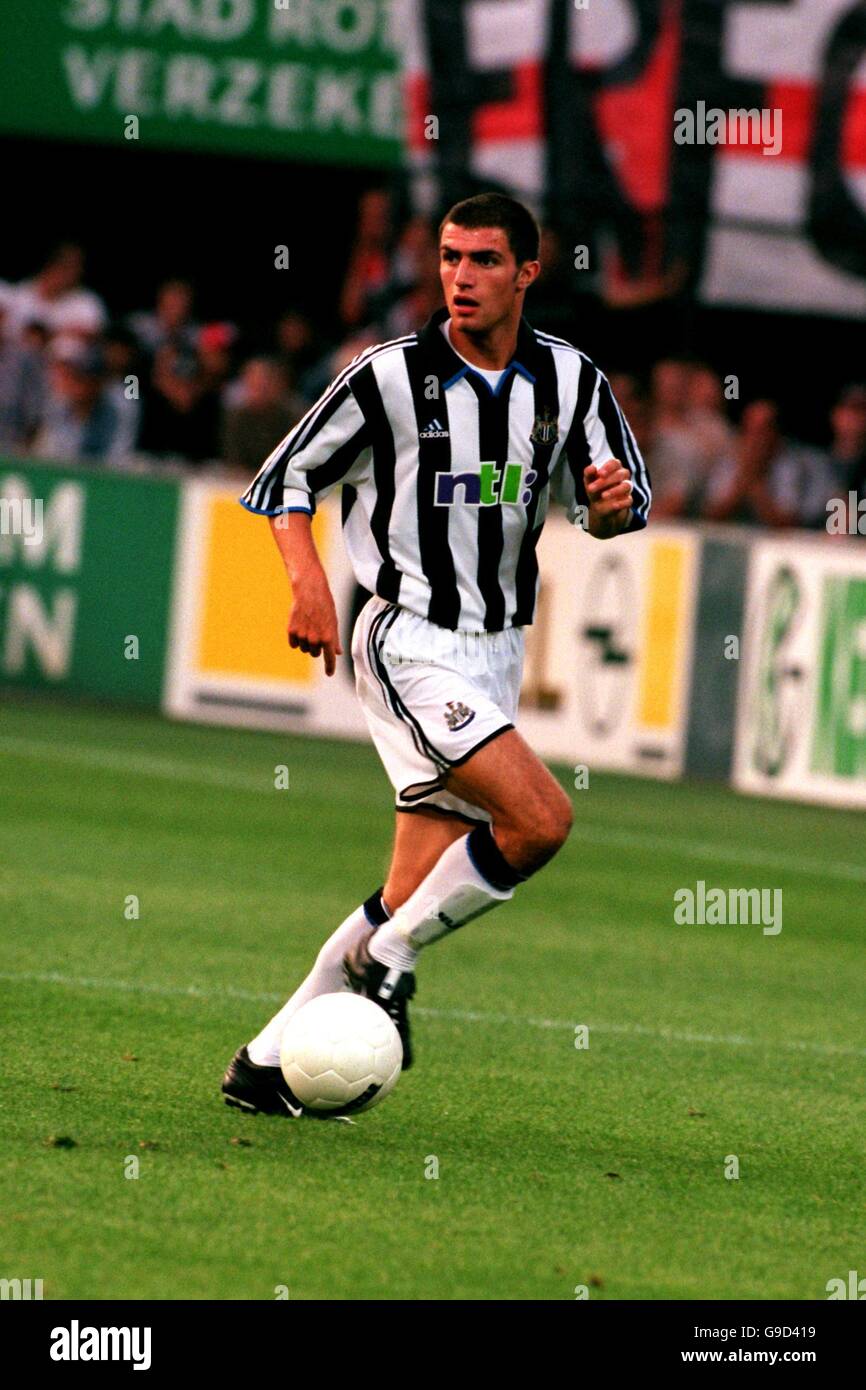 Soccer - Friendly - Feyenoord v Newcastle United. Aaron Hughes ...