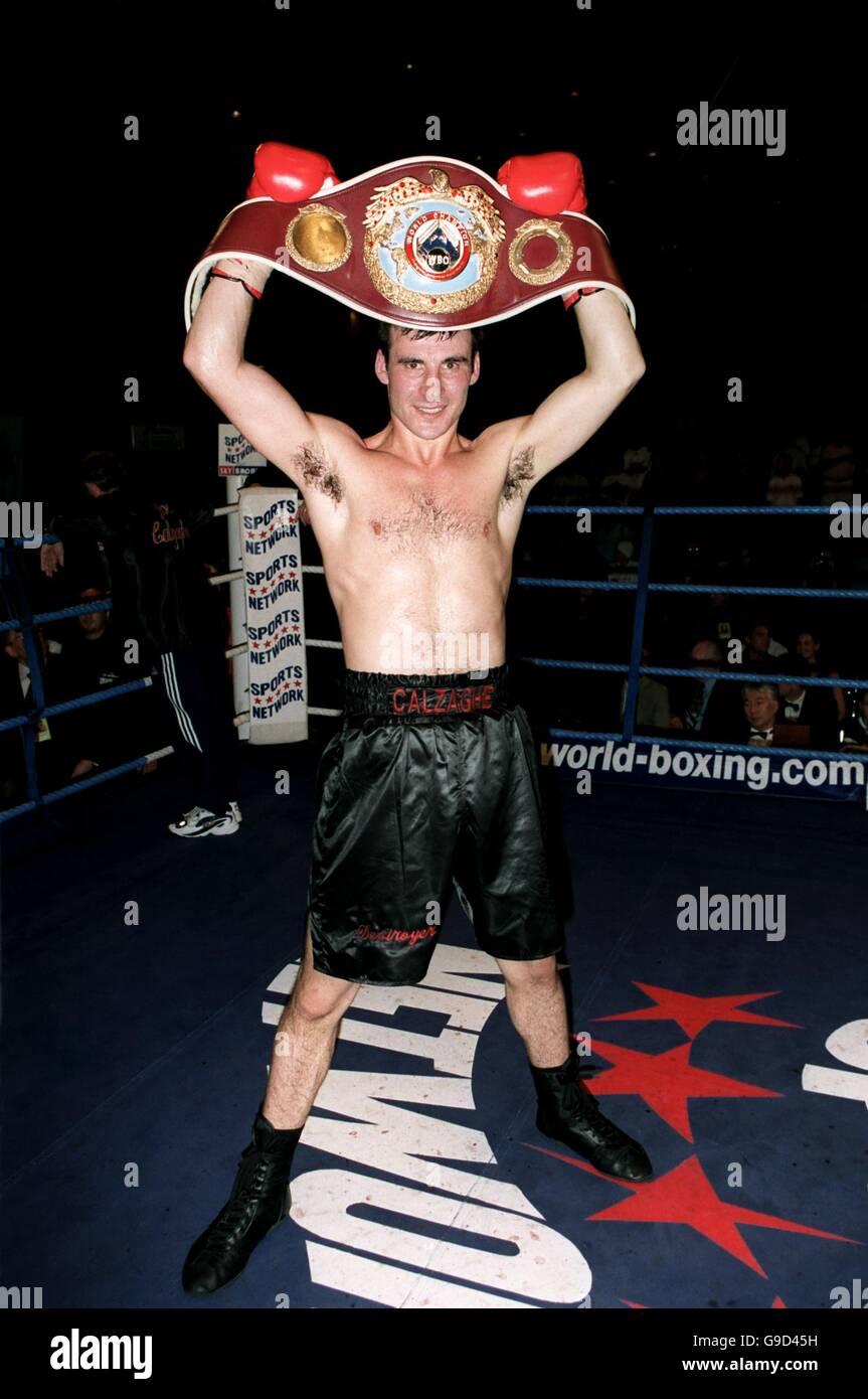 Boxing - WBO Super Middleweight Championship Fight - Joe Calzaghe v ...