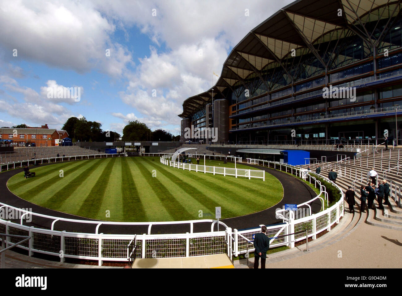 A general view of the grandstand at ascot hi-res stock photography and ...