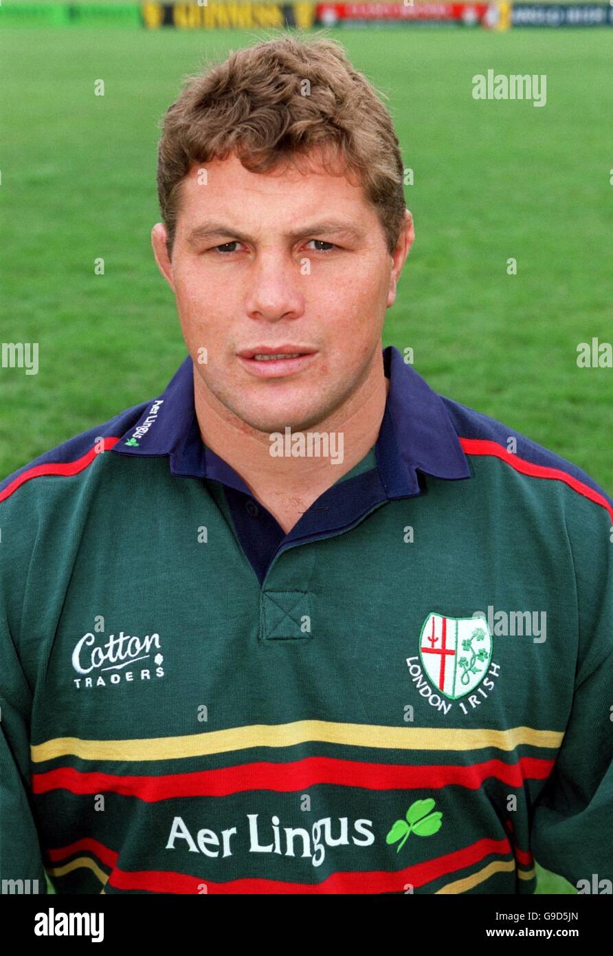 Rugby Union - Zurich Premiership One - London Irish Photocall Stock ...