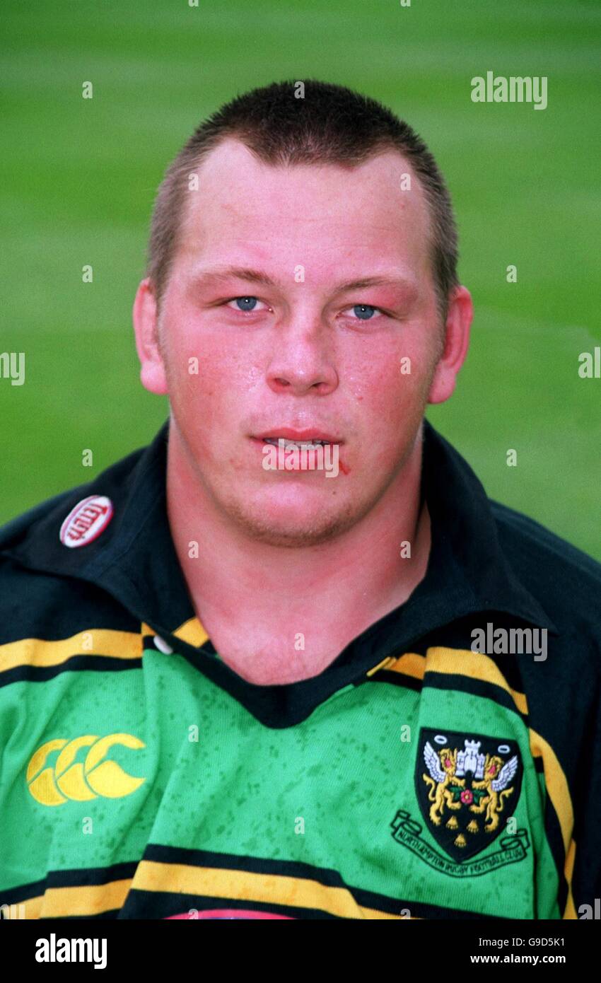 Rugby union zurich premiership northampton saints photocall hi-res ...