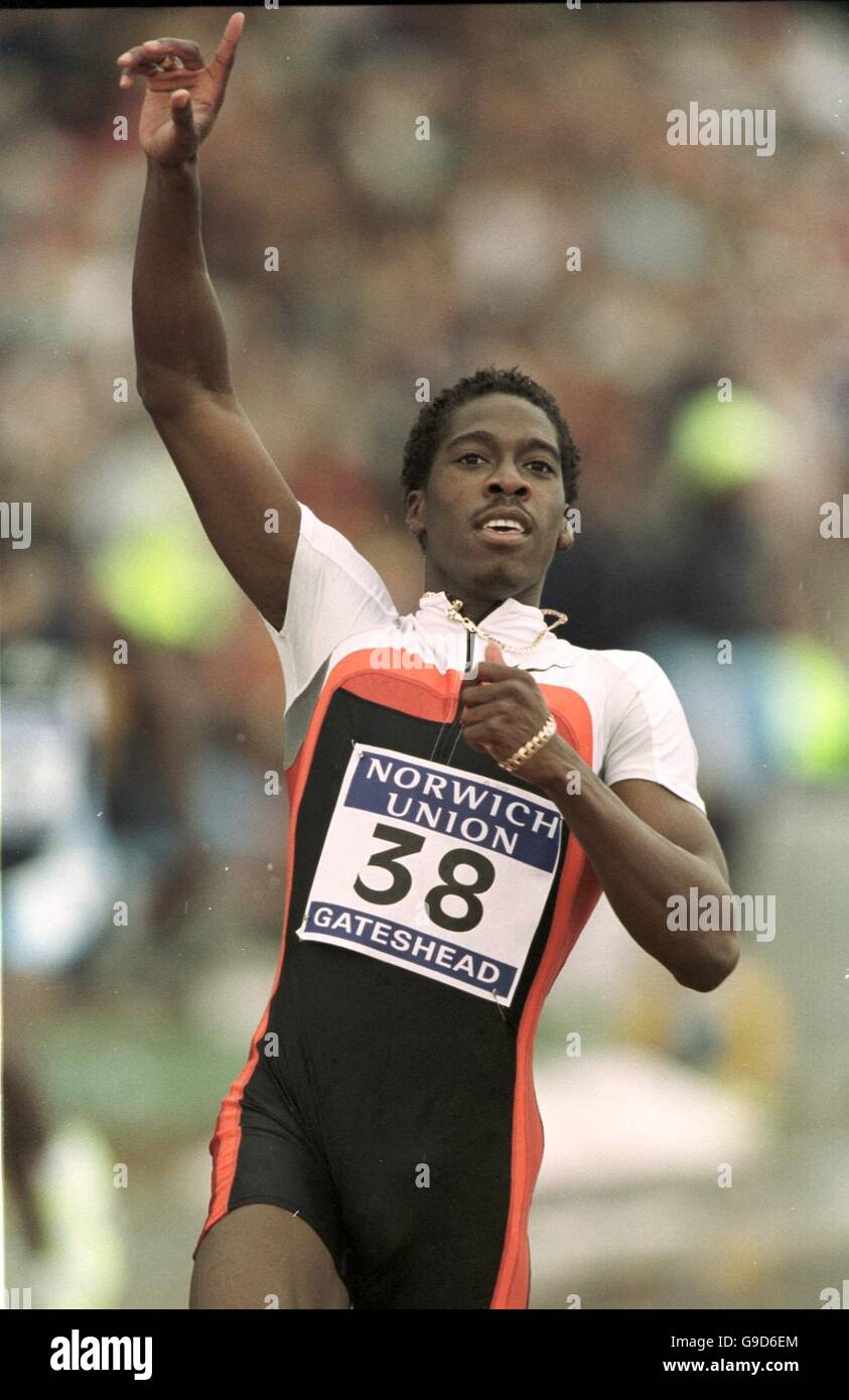 Athletics - Norwich Union Grand Prix - Gateshead. Christian Malcolm ...