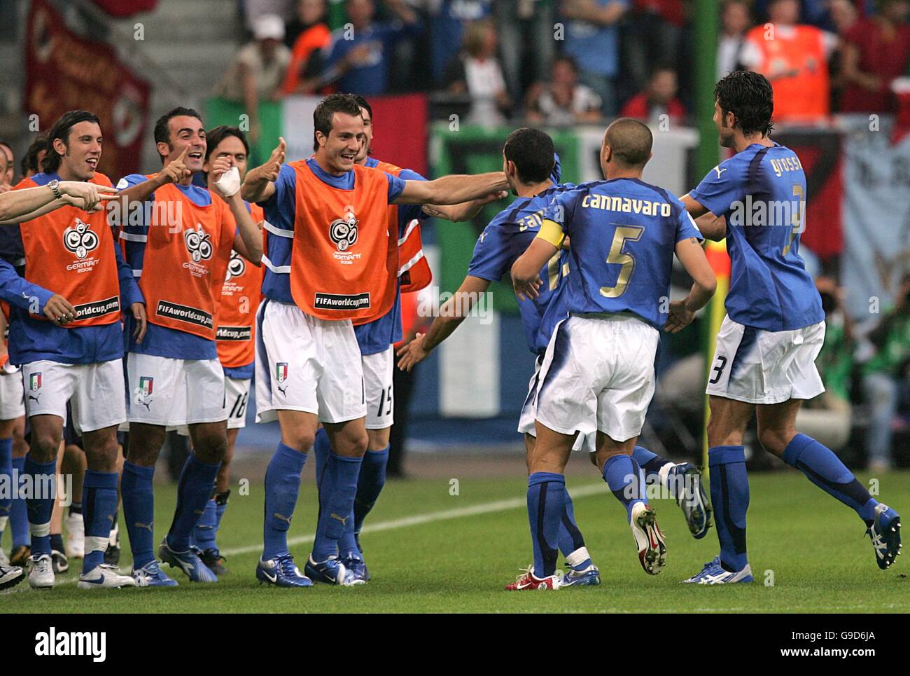Soccer - 2006 FIFA World Cup Germany - Quarter Final - Italy v Ukraine ...