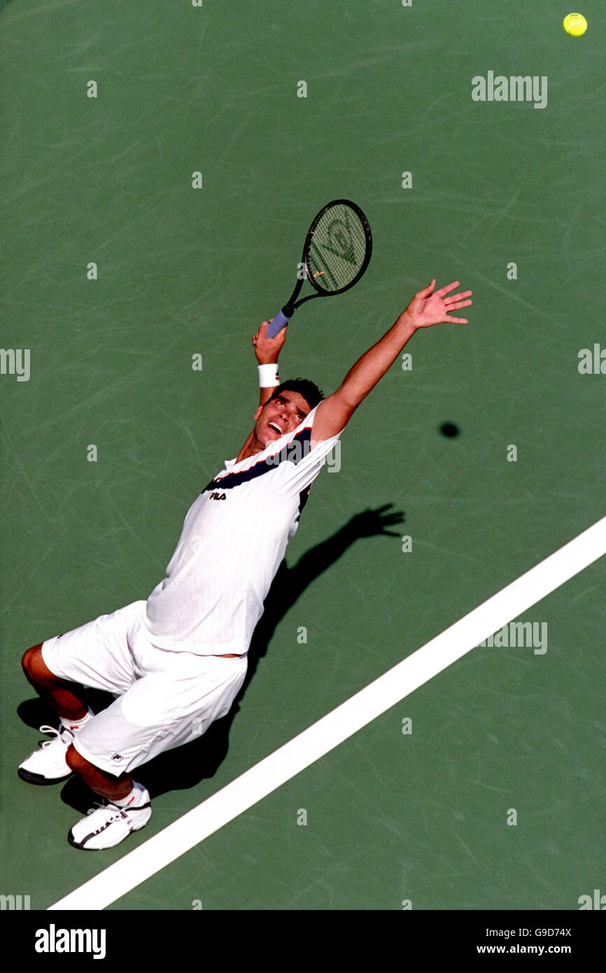 Tennis, US Open, First Round. Mark Philippoussis in action against ...
