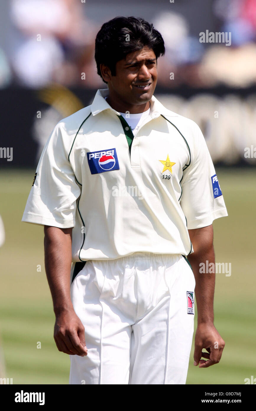 Pakistan's Shahid Nazir during the Tour match against Leicestershire at ...