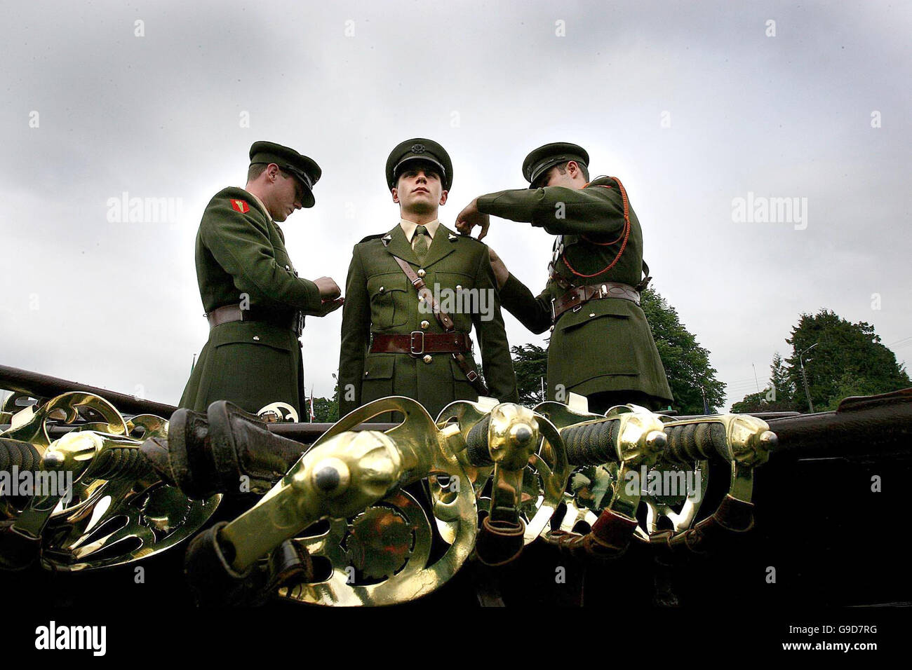 A newly commissioned officer from the 81st Cadet Class receives his ...