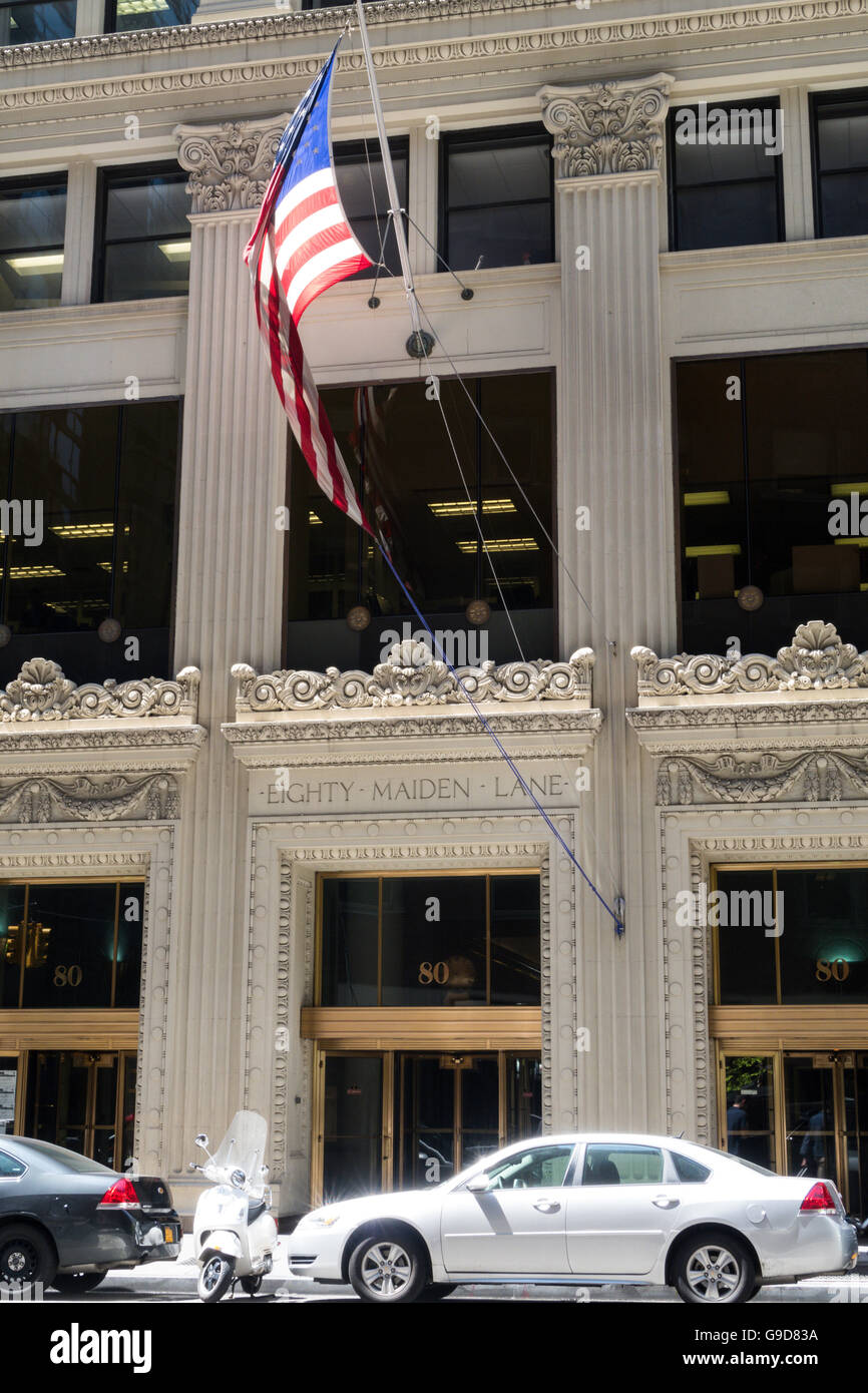 Maiden lane new york hi-res stock photography and images - Alamy