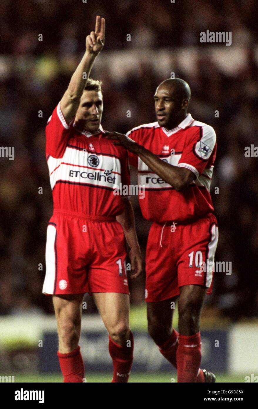 Brian deane first premier league goal hi-res stock photography and ...