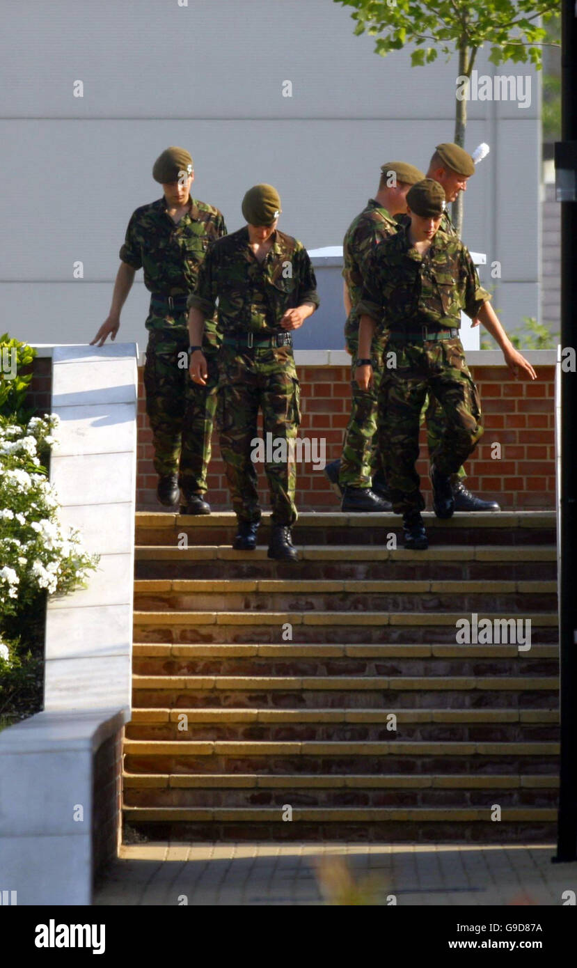 Soldiers of the 2nd Battalion of The Royal Welsh at the regiment's ...