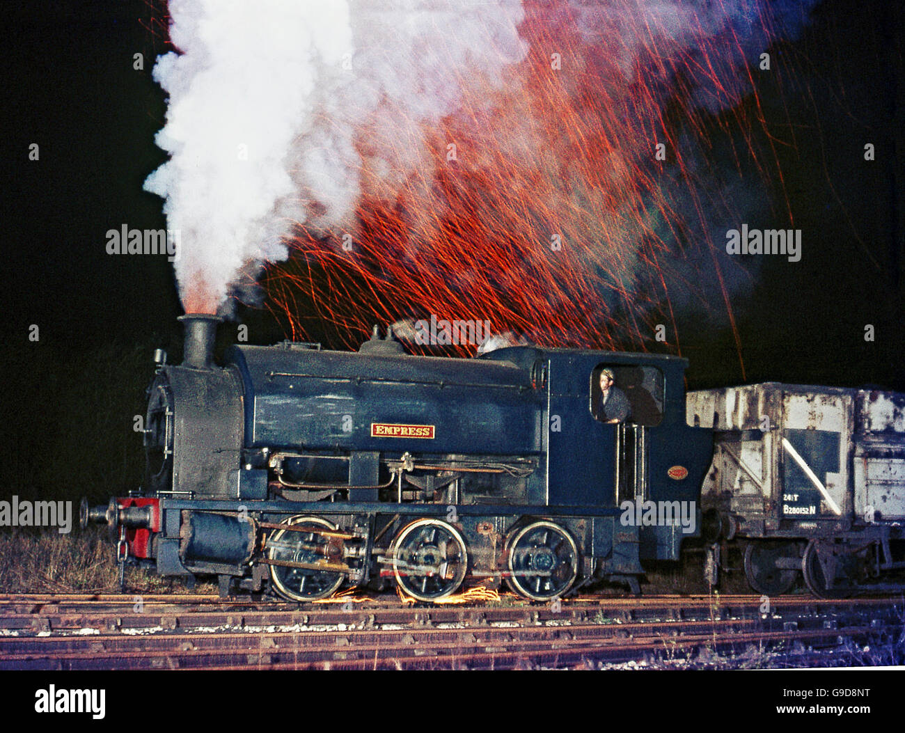 Drama at Cadley Hill Colliery on the Derbyshire coalfield with Empress ...
