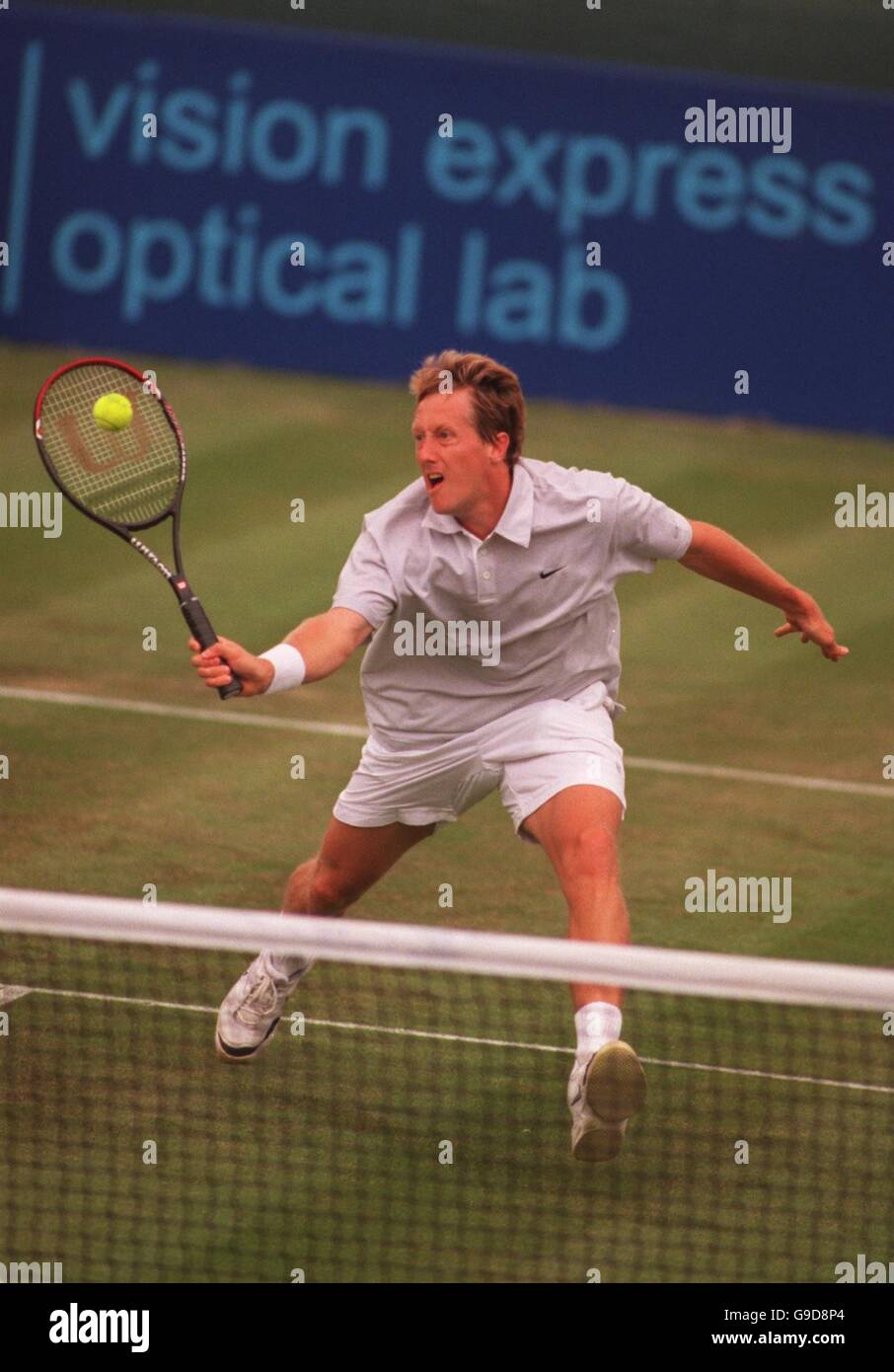 Tennis - Nottingham Open - First Round - Tim Henman v Jonas Bjorkman ...