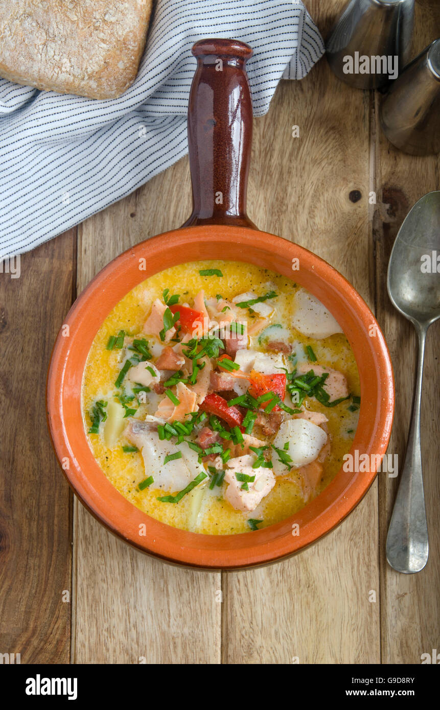 Chowder cook hi-res stock photography and images - Alamy