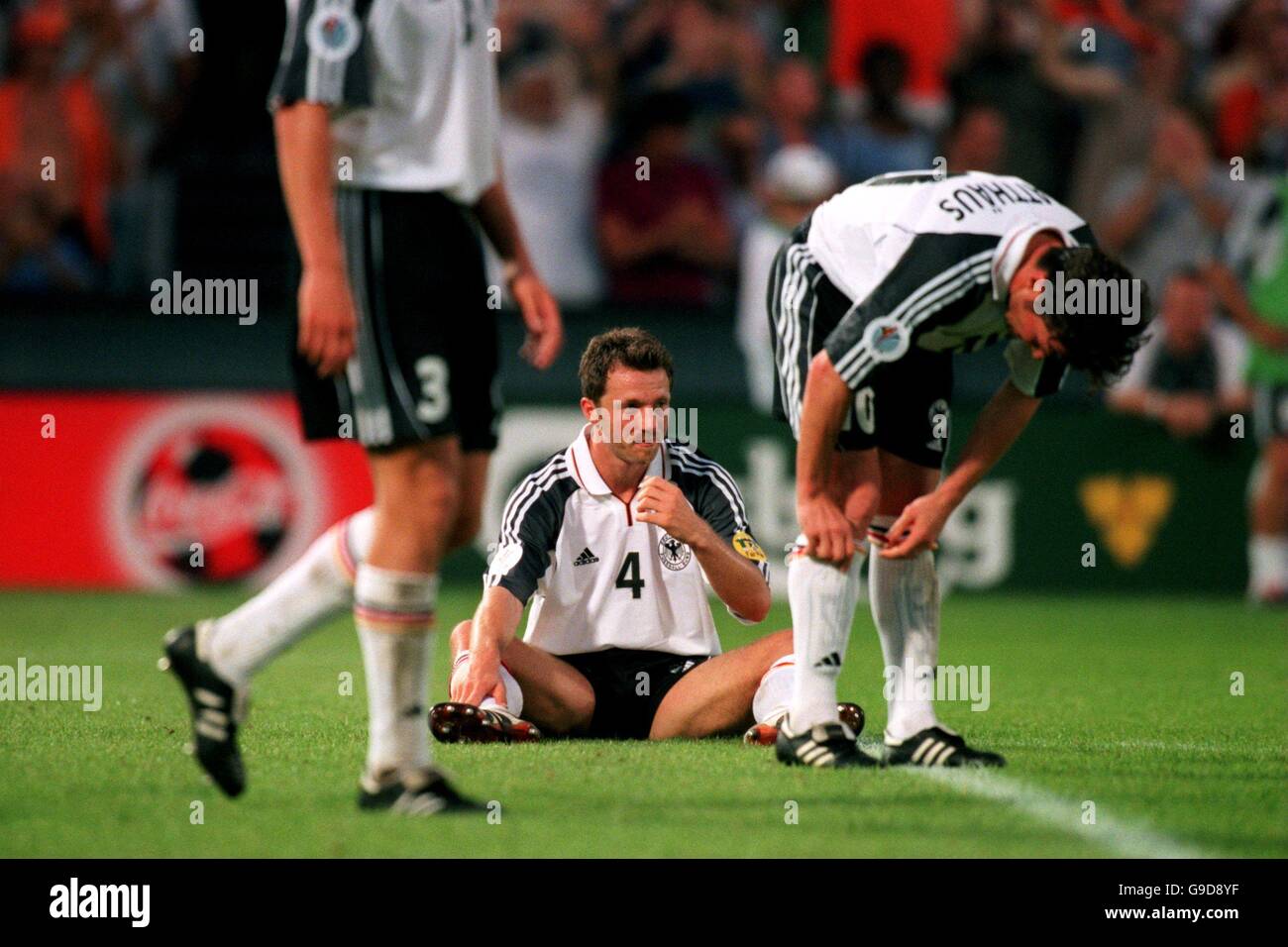 Soccer - Euro 2000 - Group A - Portugal v Germany Stock Photo - Alamy