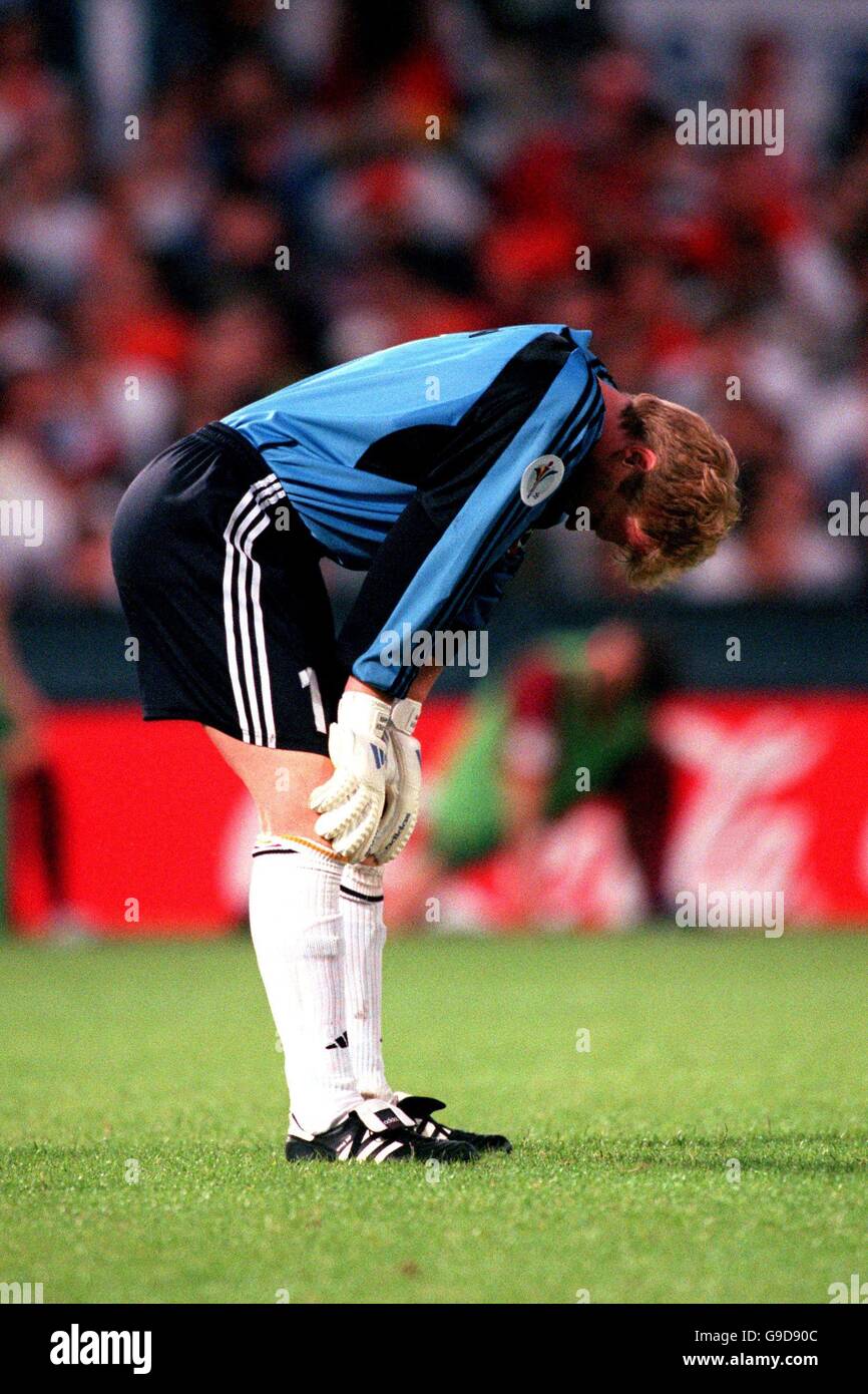 Soccer - Euro 2000 - Group A - Portugal v Germany Stock Photo - Alamy