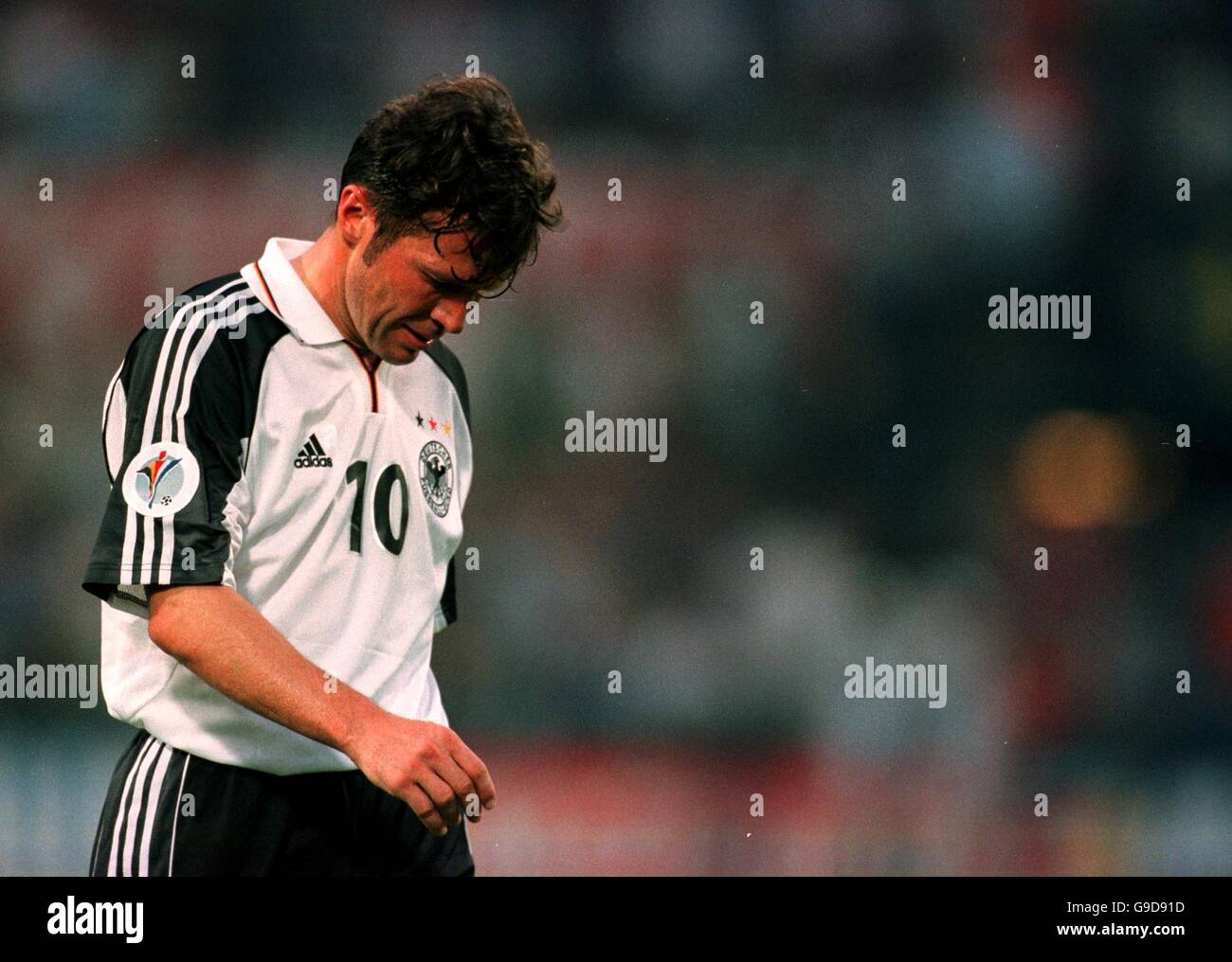Soccer - Euro 2000 - Group A - Portugal v Germany Stock Photo - Alamy