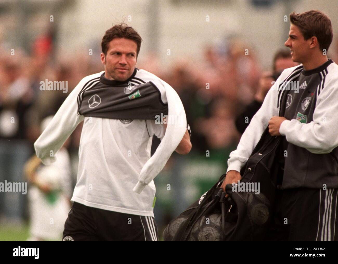 Germany's Lothar Matthaus, at the centre of the infighting within the ...