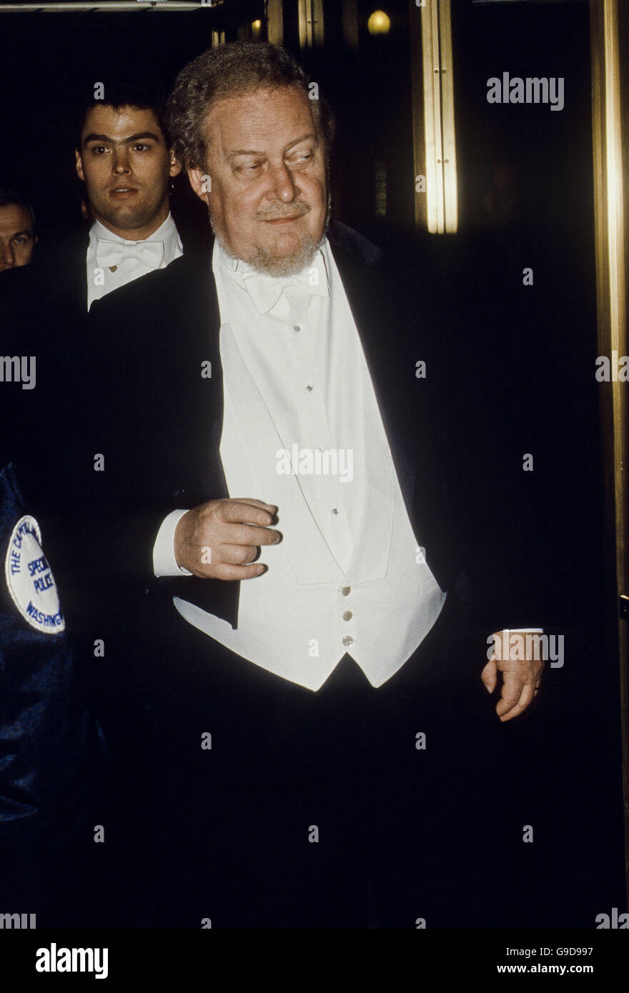 Washington, DC, USA 30th January, 1988 Judge Robert Bork arrives at the ...