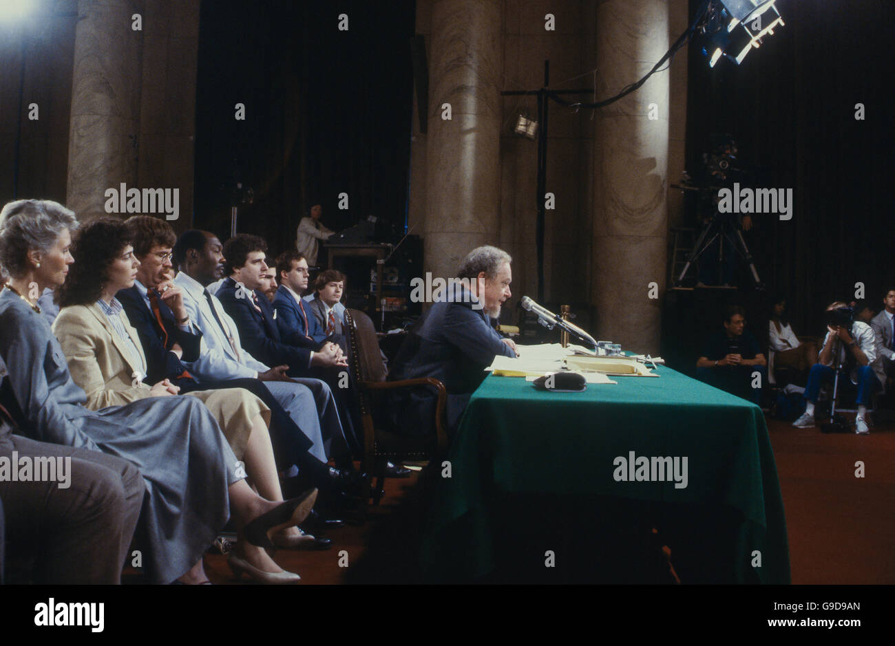 Washington, DC, USA, 16th, September, 1987 Nominee Judge Robert Bork ...