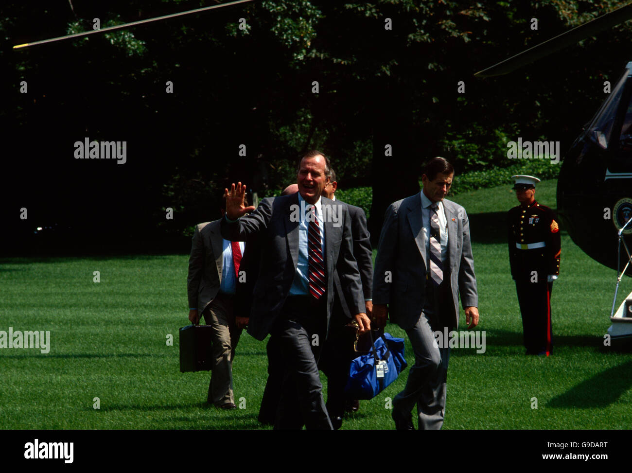 George bush dog ranger hi-res stock photography and images - Alamy