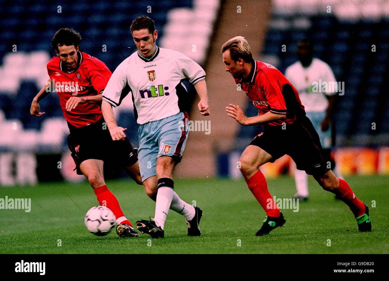 Soccer intertoto cup semi final leg aston villa celta vigo hi-res stock ...