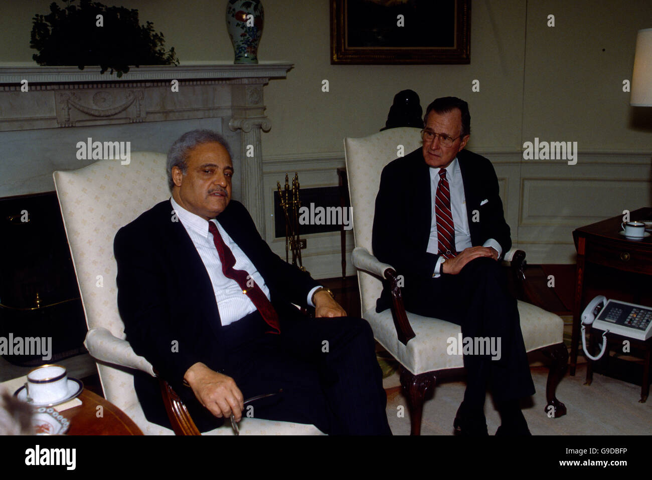 George bush dog ranger hi-res stock photography and images - Alamy