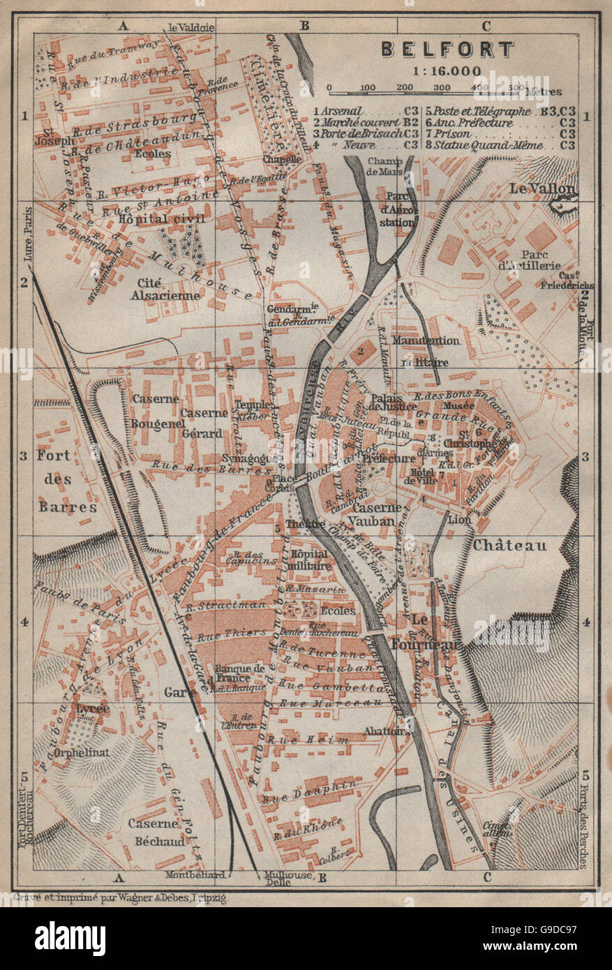 Territoire de belfort map hi-res stock photography and images - Alamy