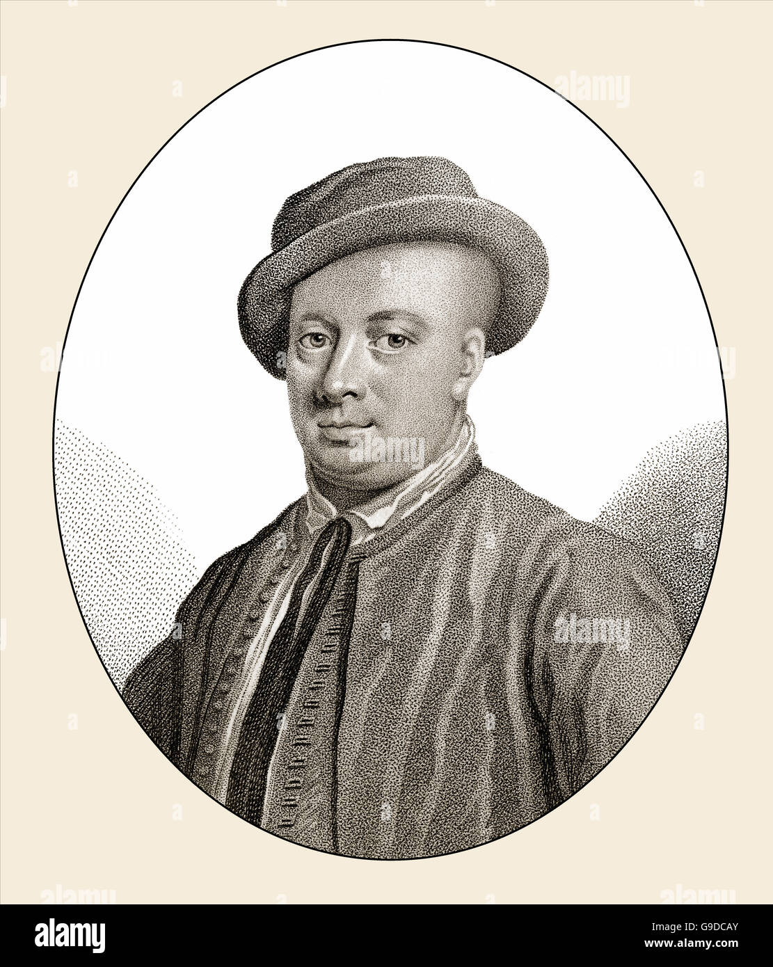 Portrait man hat nobleman old hi-res stock photography and images - Alamy