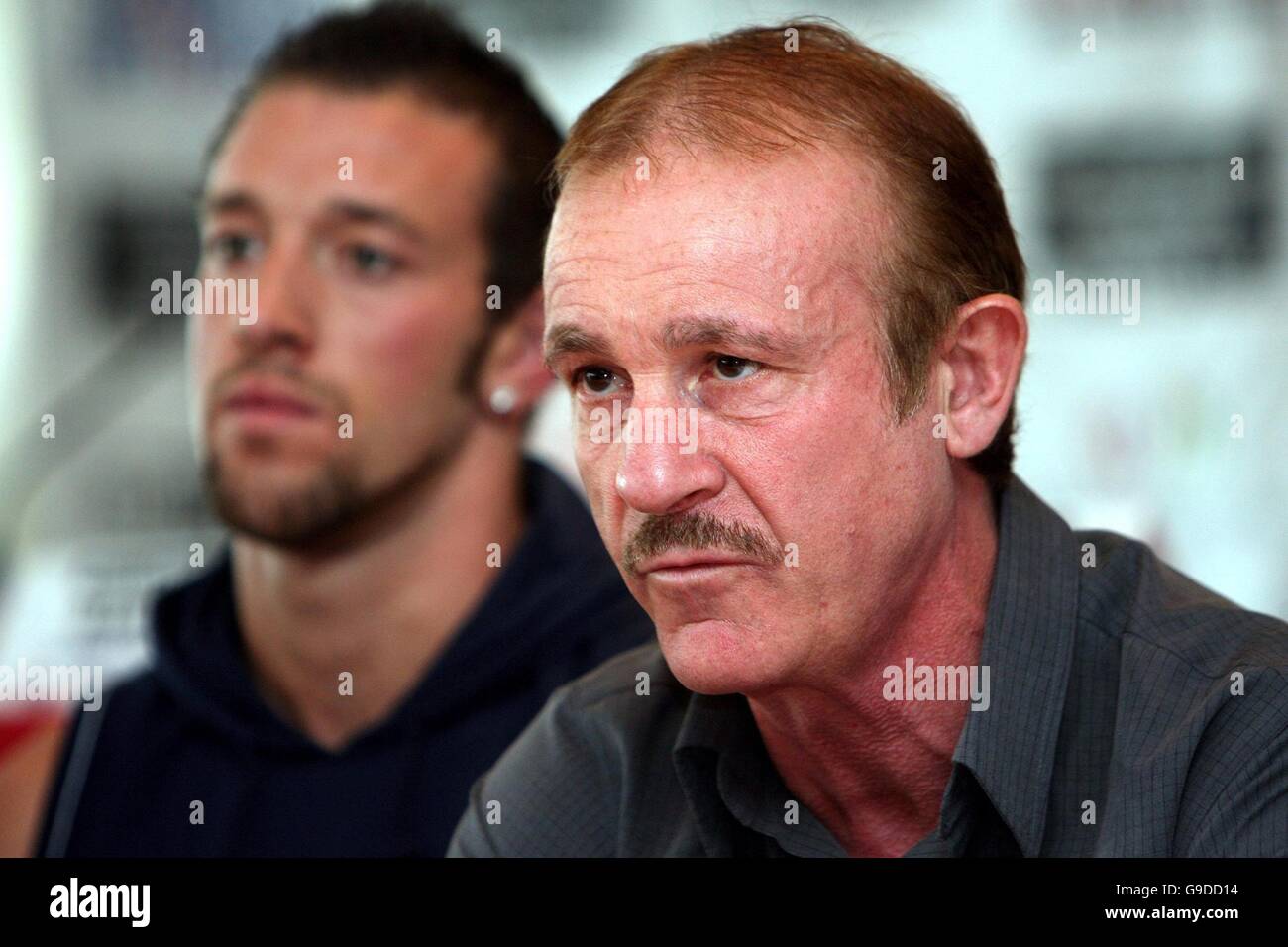 Boxing - Press Conference - Millennium Stadium - Cardiff Stock Photo ...