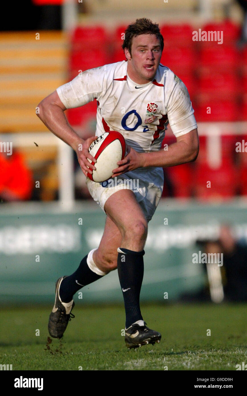 Rugby Union - Matt Hampson Challenge Match - Leicester Tigers ...
