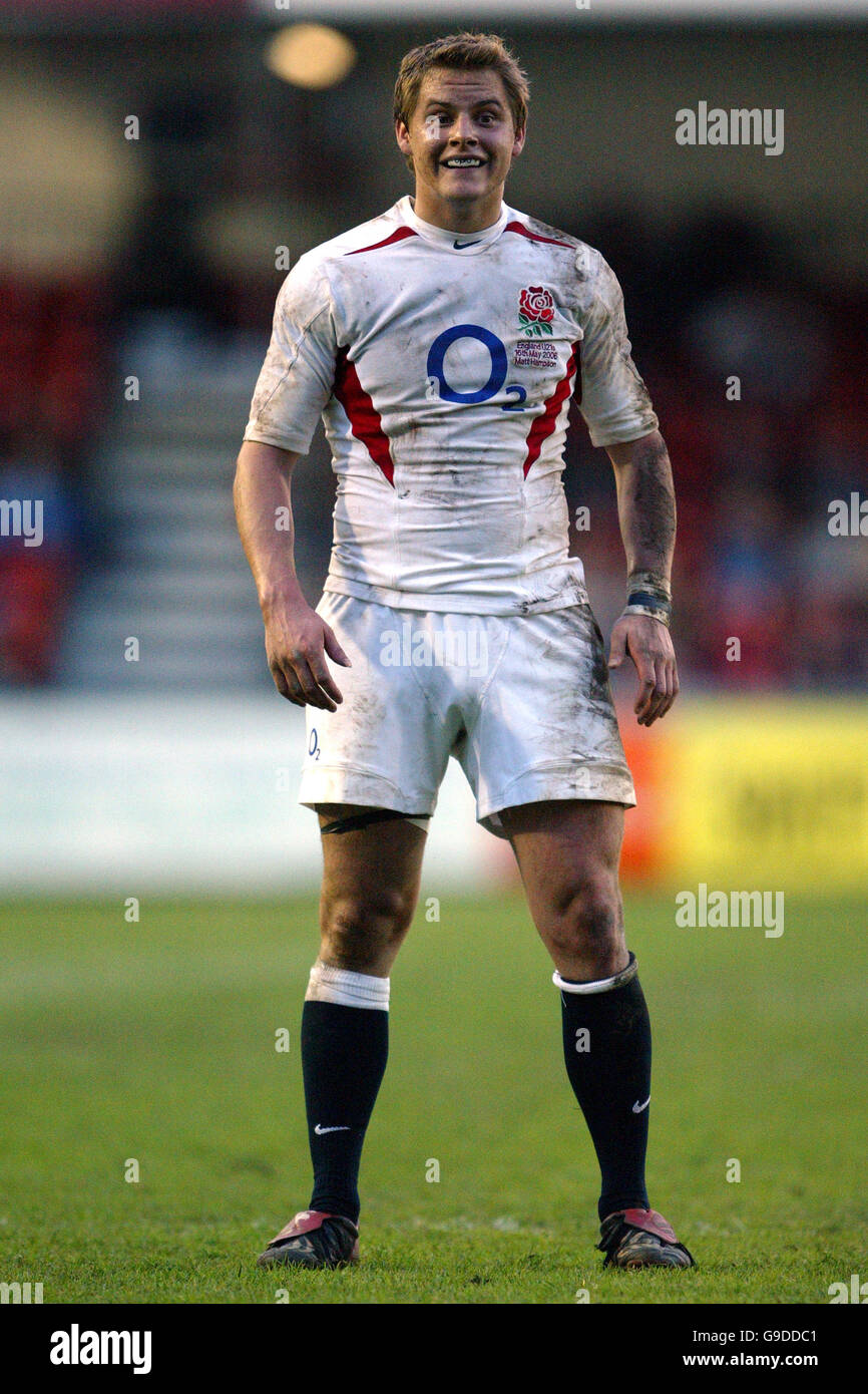 Rugby Union - Matt Hampson Challenge Match - Leicester Tigers ...