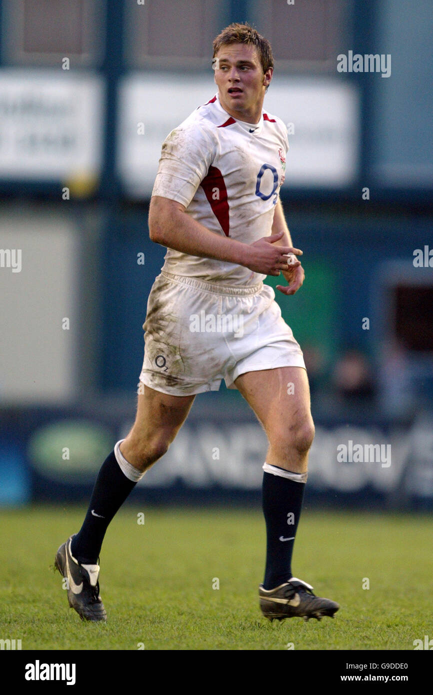 Rugby Union - Matt Hampson Challenge Match - Leicester Tigers ...