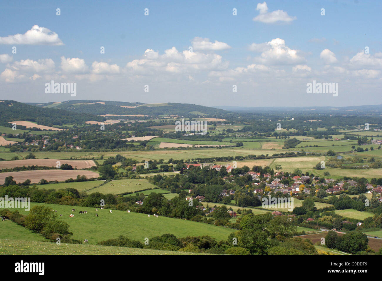Sussex South Downs Way above Storrington Stock Photo - Alamy