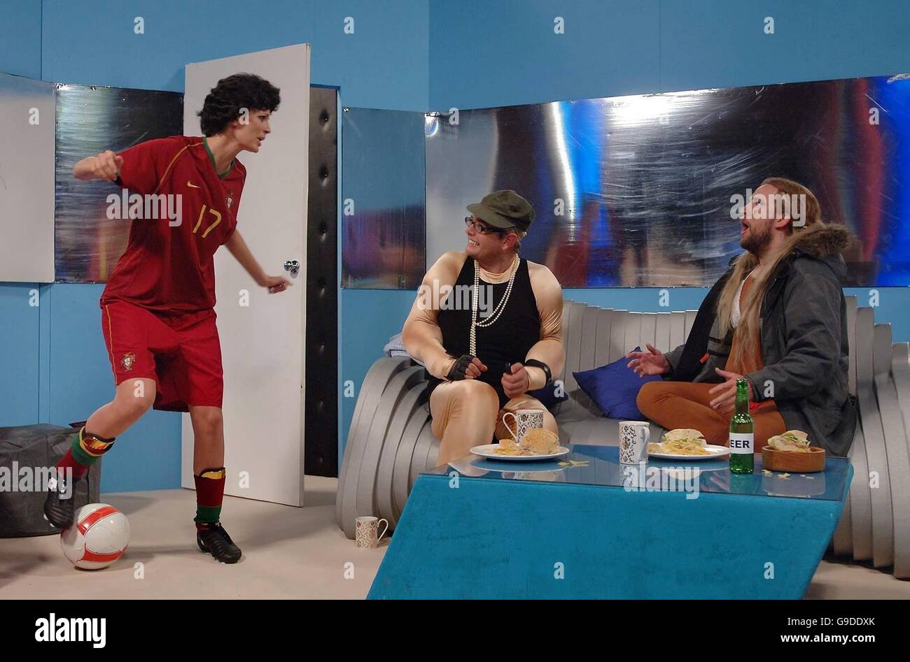 Mischa Barton filming for The Friday Night Project Stock Photo - Alamy