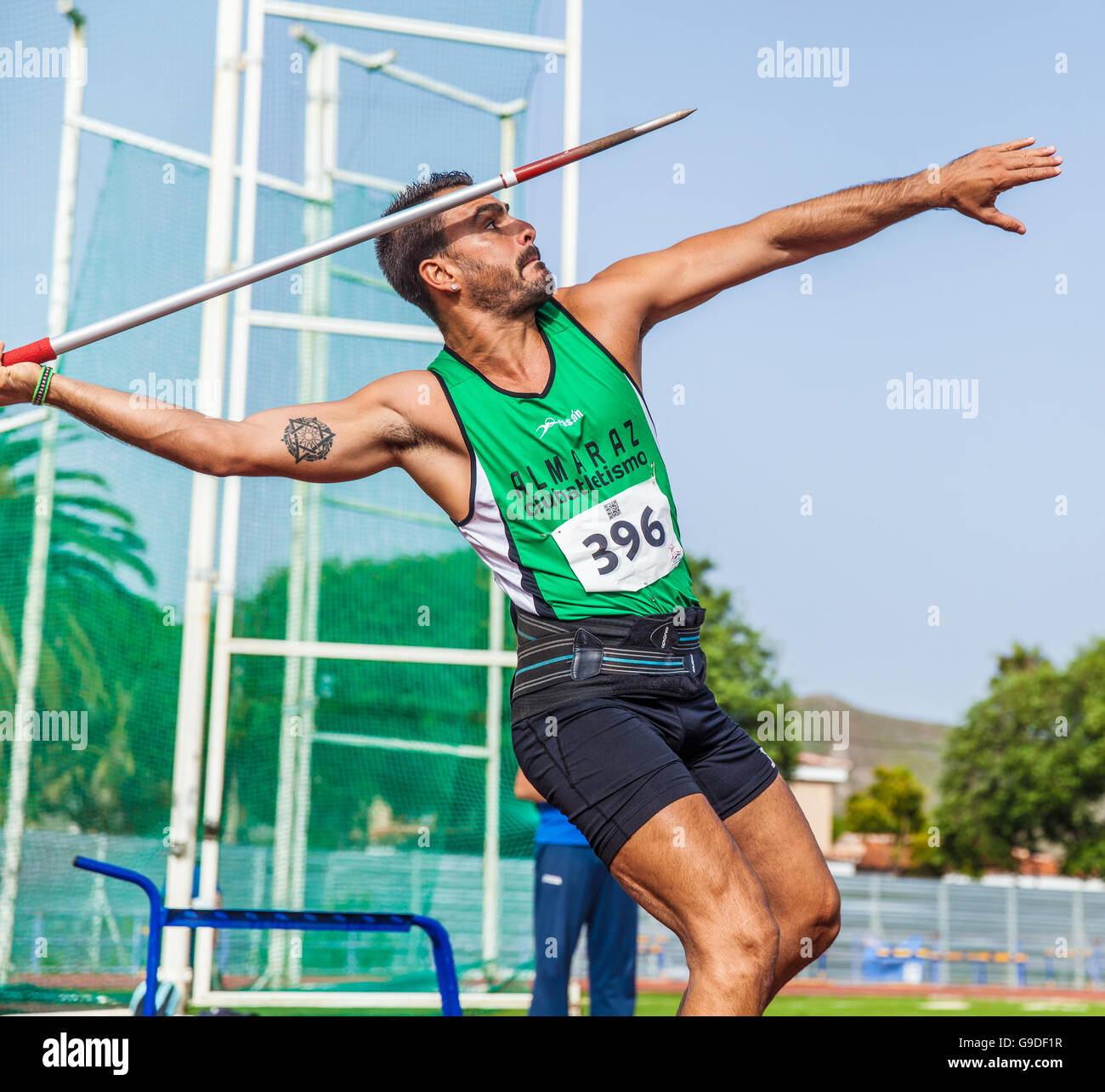 Flying javelin hi-res stock photography and images - Alamy