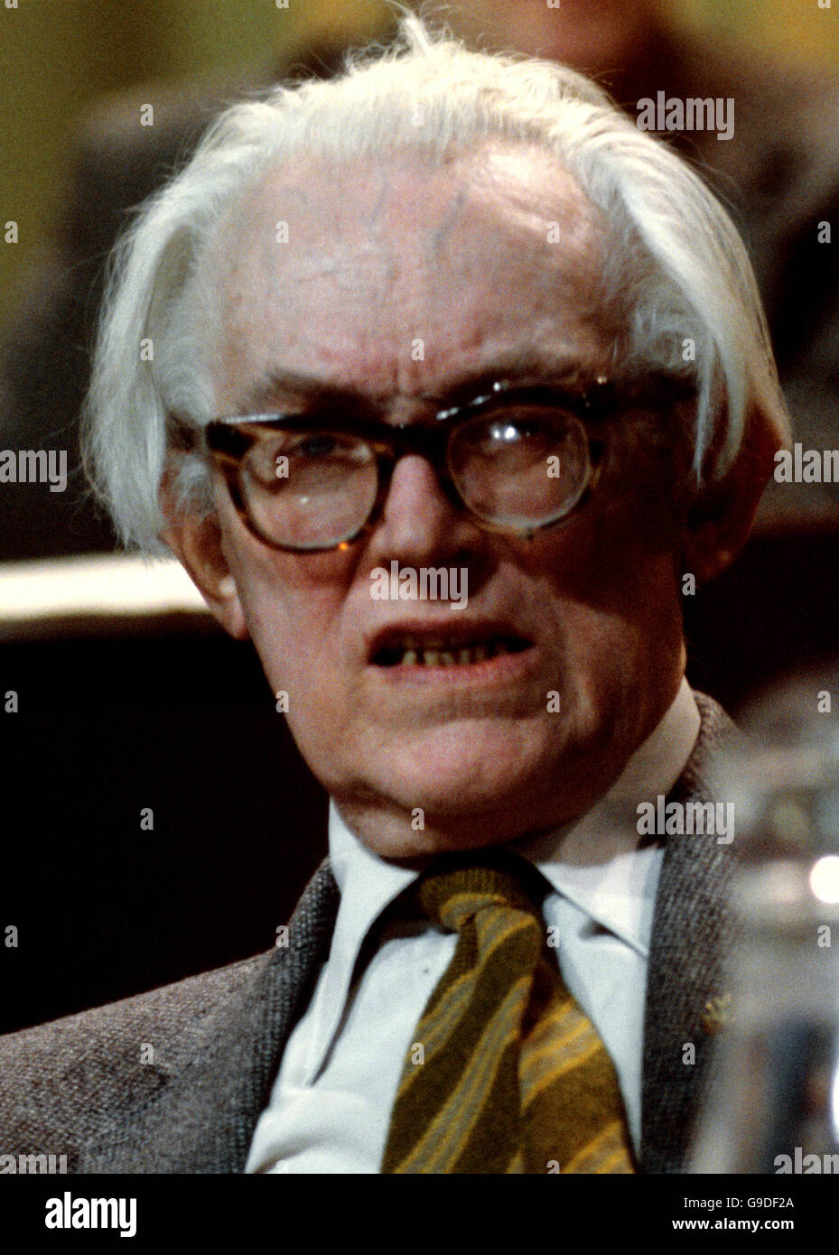 Politics - Michael Foot - Wembley Conference Centre Stock Photo - Alamy