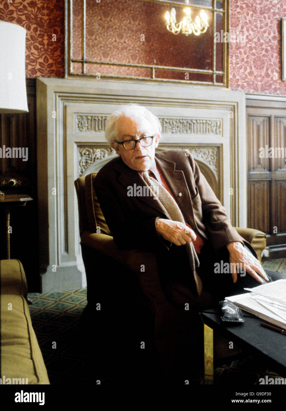 Politics - Michael Foot - House of Commons Stock Photo - Alamy