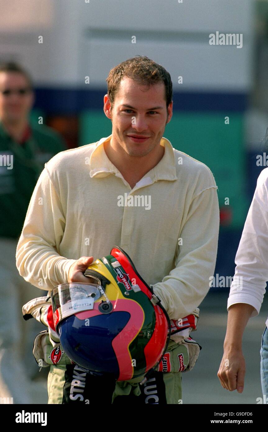 Formula One Motor Racing - Italian Grand Prix. Jacques Villeneuve Stock ...