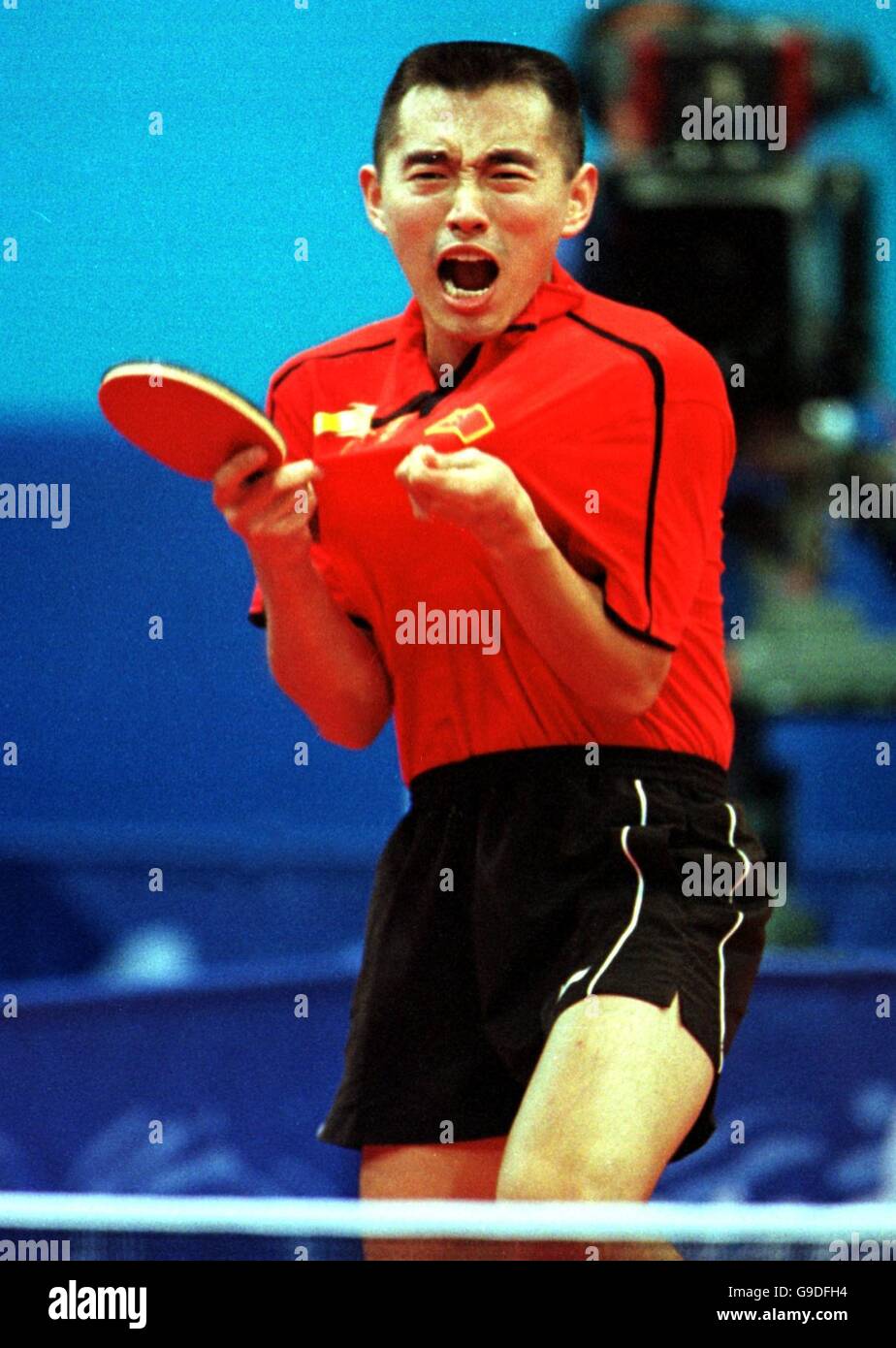 2000 olympics table tennis mens hi-res stock photography and images - Alamy