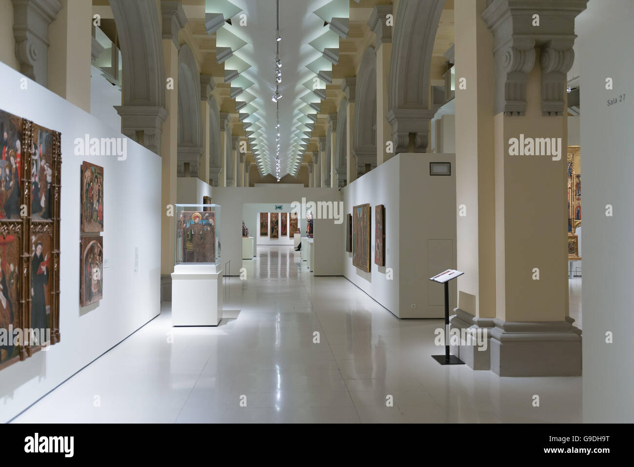 National Art Museum of Catalonia, Barcelona Stock Photo - Alamy