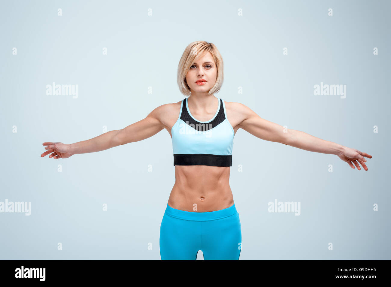 Arms by sides hi-res stock photography and images - Alamy