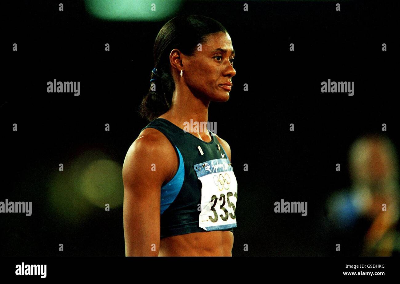 Sydney 2000 Olympics - Athletics - Women's 400m Hurdles. Sandra Glover ...