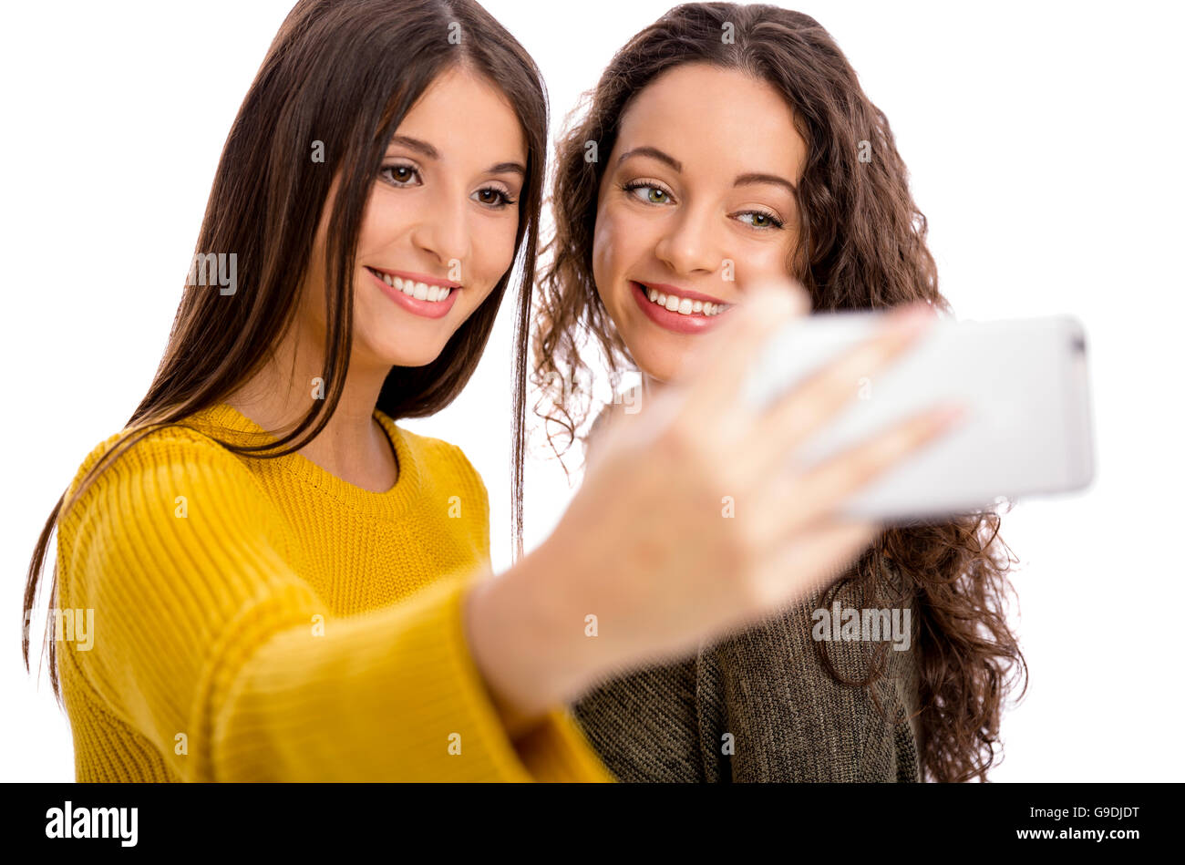 Teen friends selfie hi-res stock photography and images - Alamy