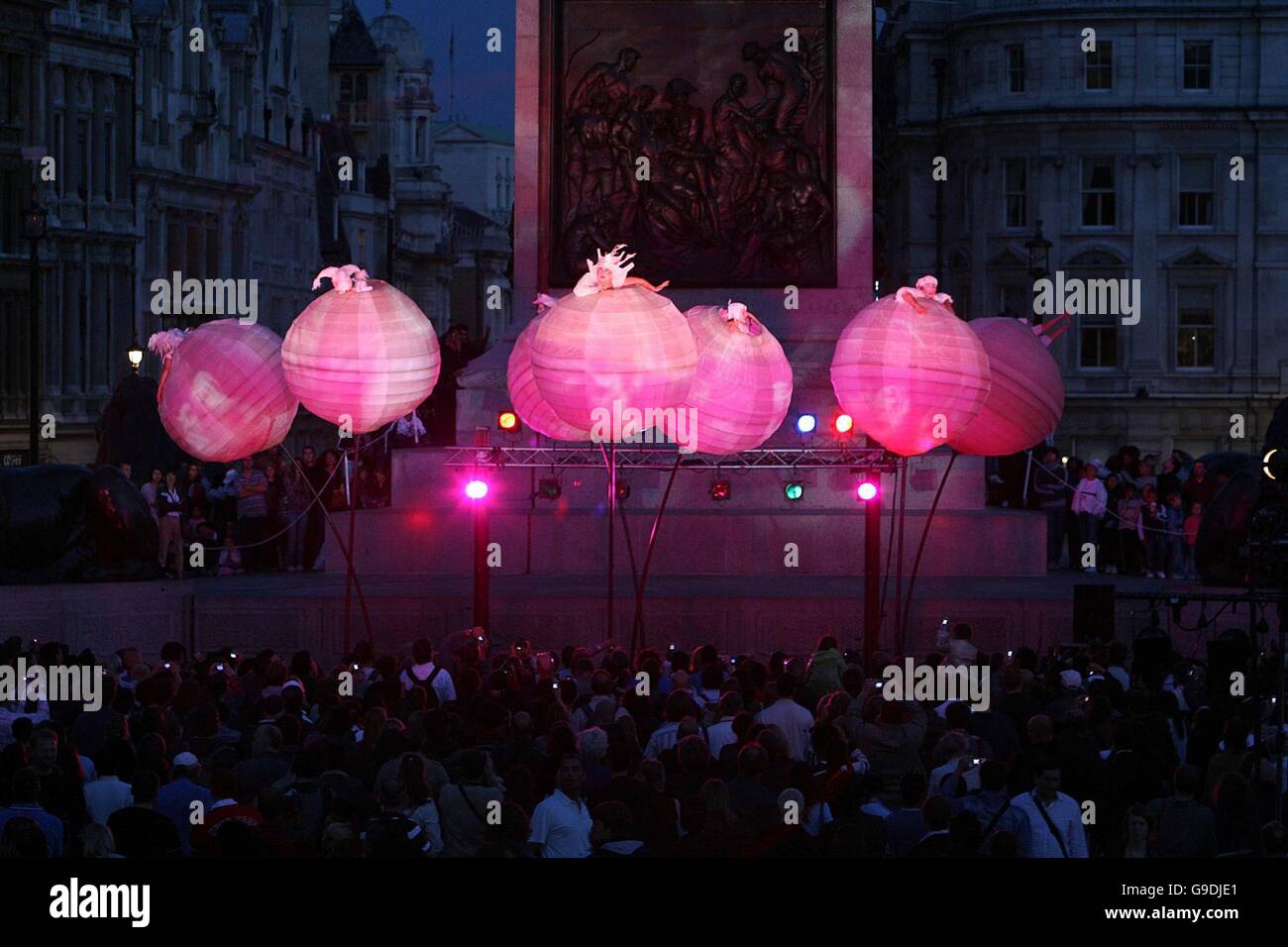 Trafalgar Square Festival Stock Photo - Alamy